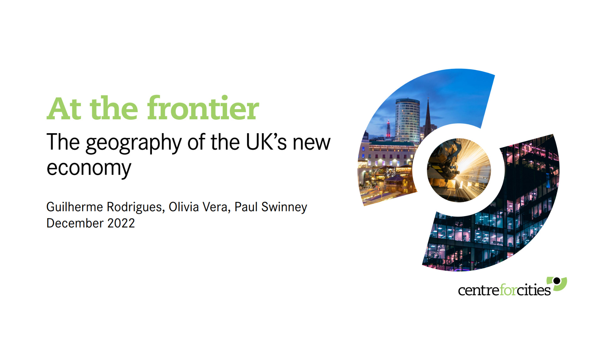 Mapping the UK's 'New Economy' with Centre for Cities - The Data City