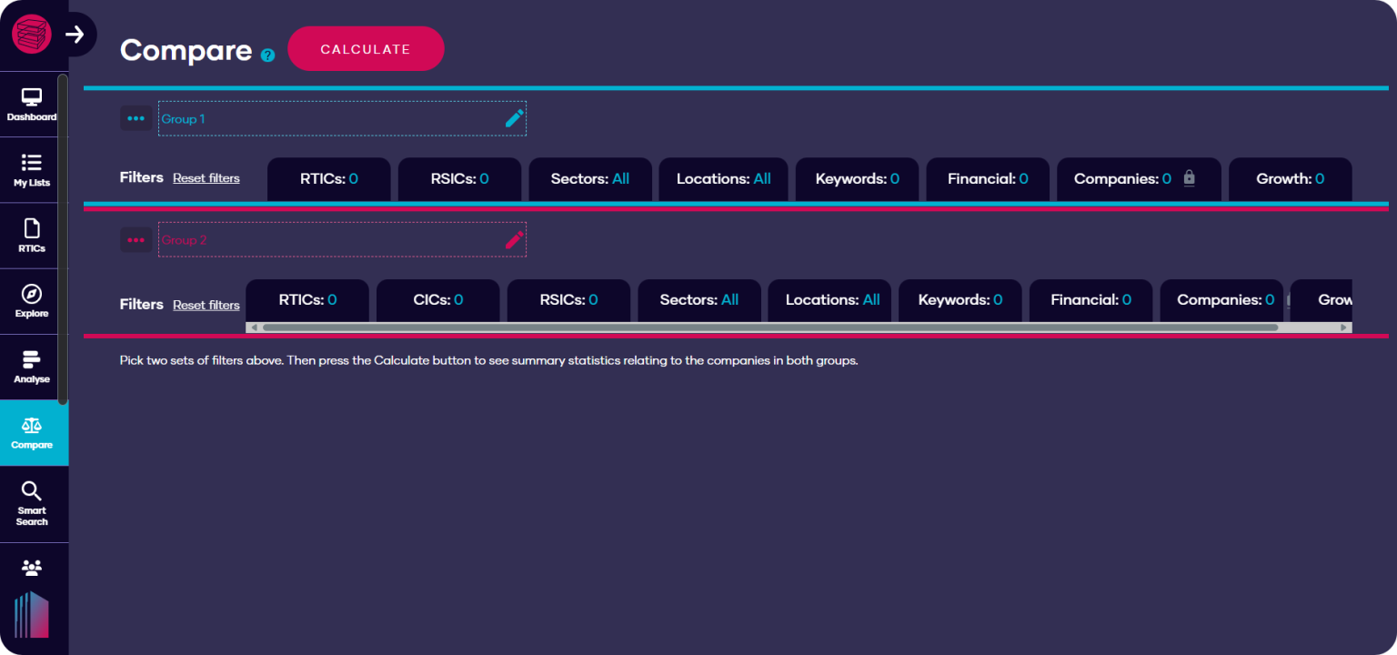 How to use the COMPARE tool - The Data City