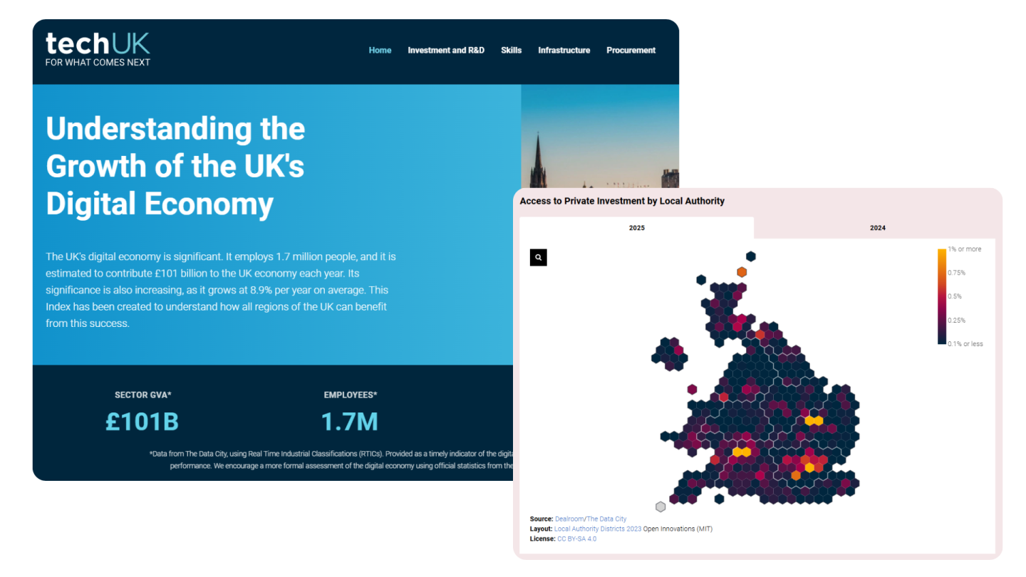 Understanding the Growth of the UK's Digital Economy with techUK - Blog - The Data City